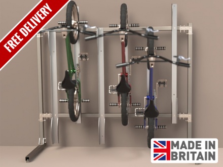 Vertical Bike Rack - CYCLERAX.co.uk